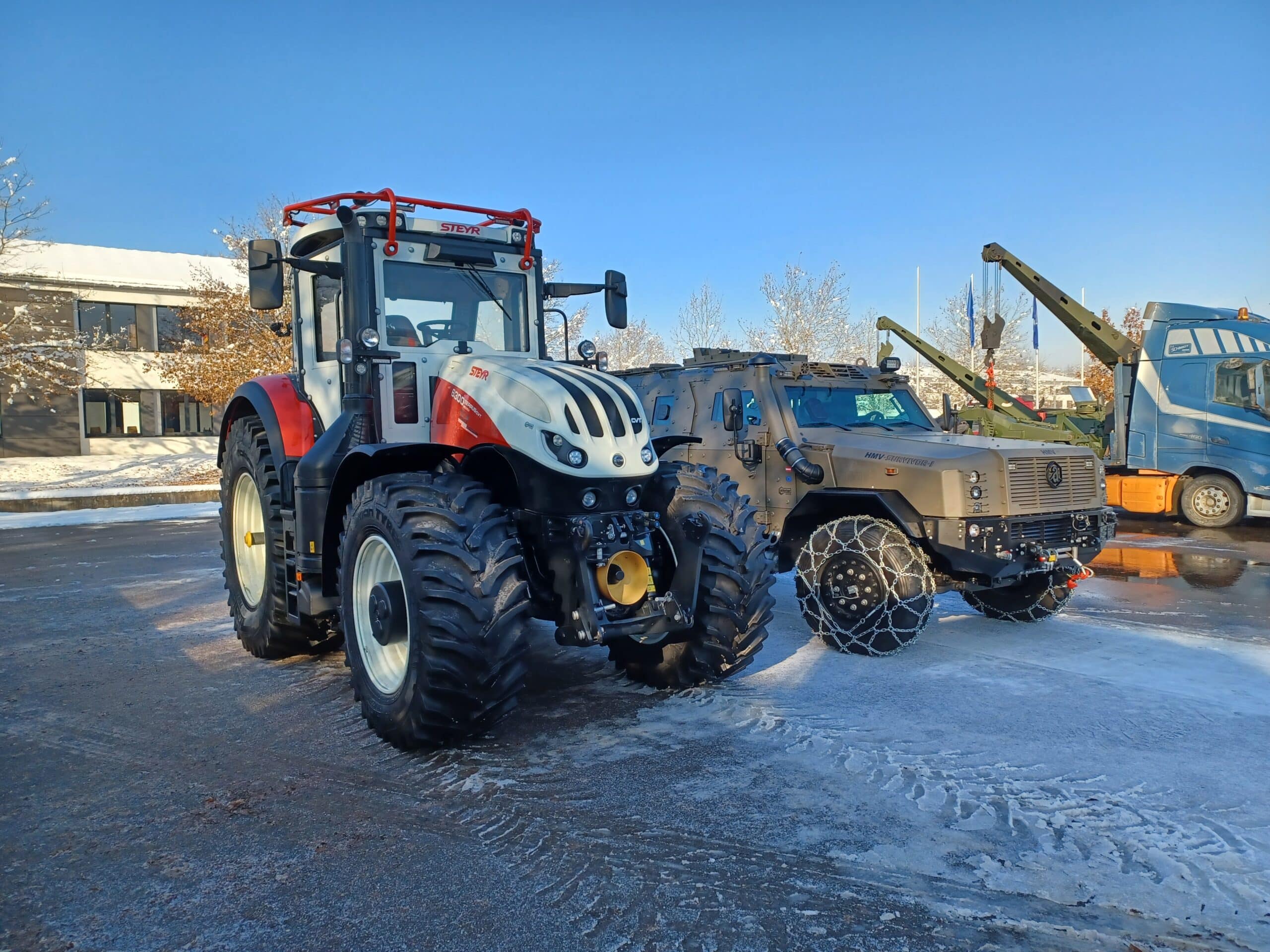 A STEYR traktorok akár katonai igényekre is átalakíthatók - Magtár Kft.